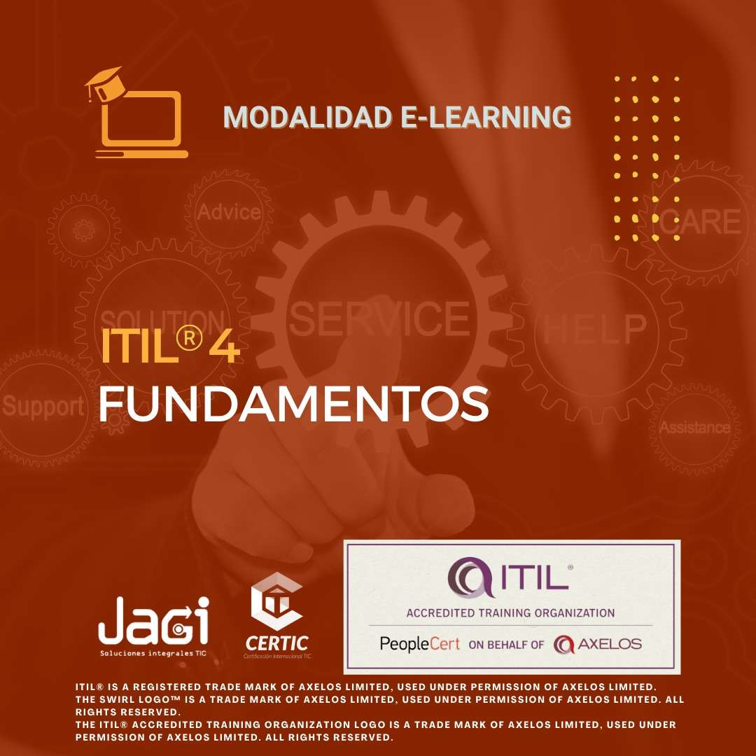 ITIL® 4 Fundamentos [EL] – JAGI S.A.C.