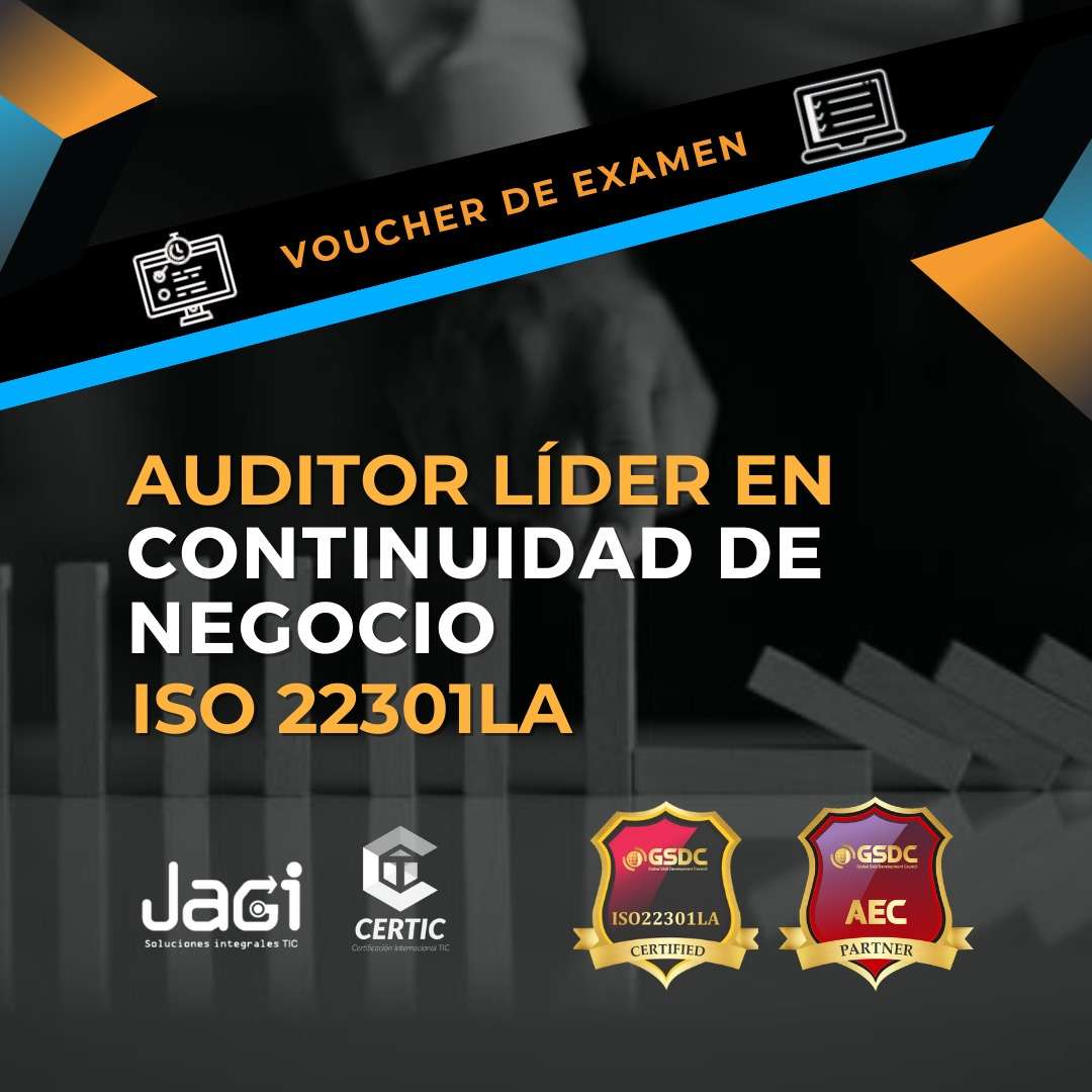 Auditor Líder en Gestión de la continuidad del negocio -ISO22301 y la ...